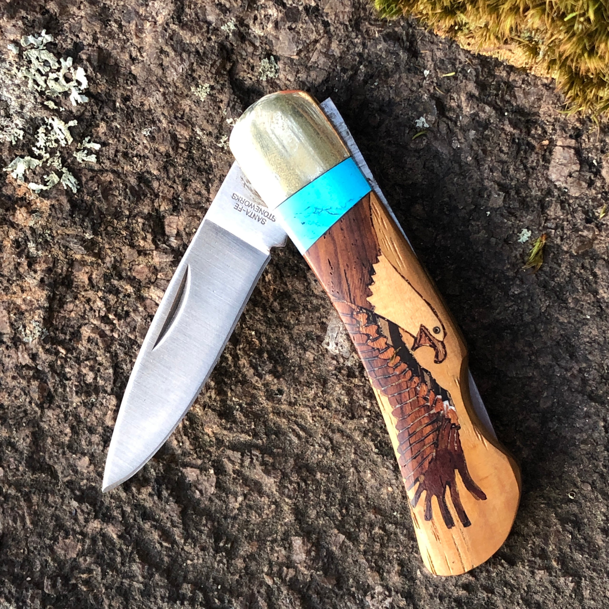 Wooden Eagle Knife