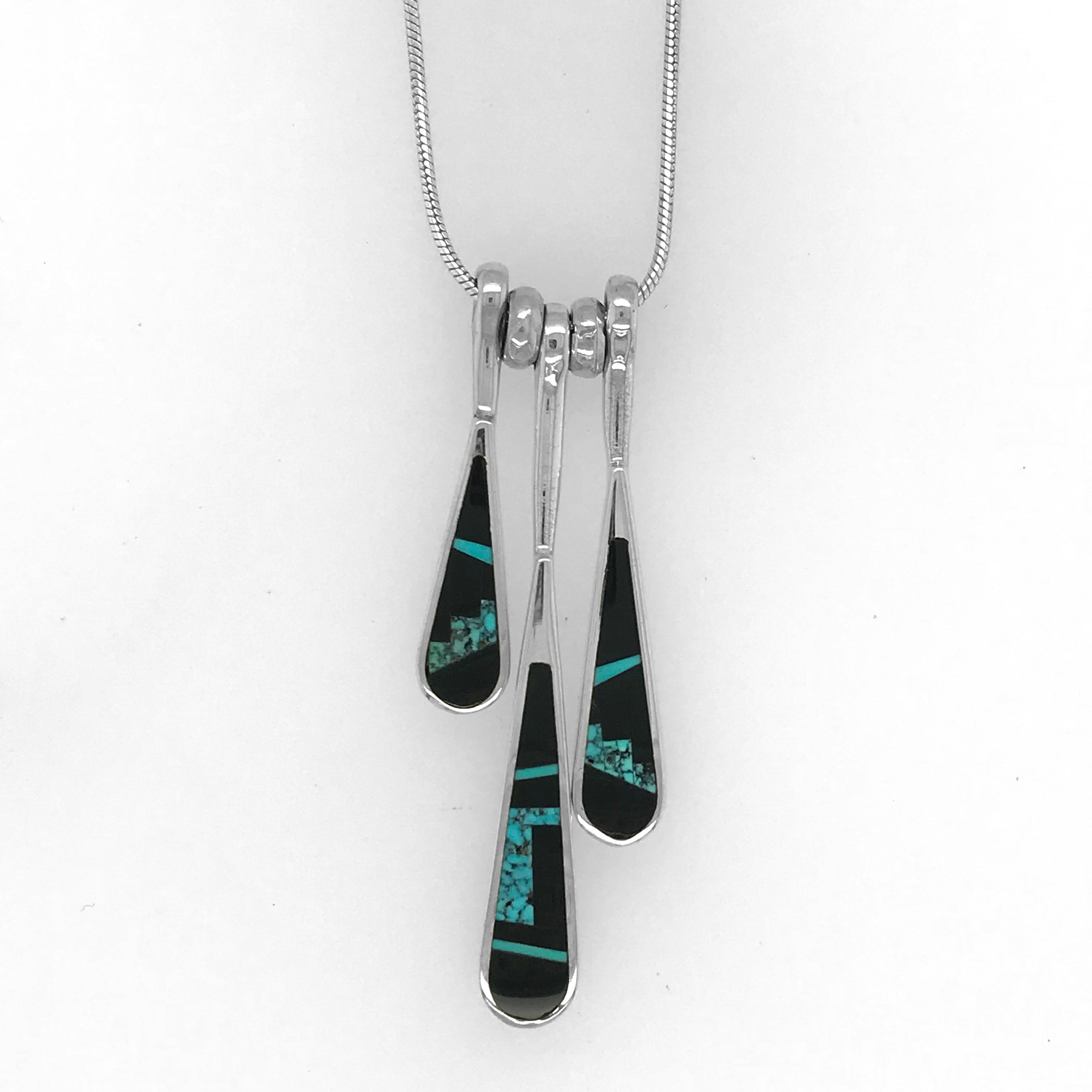 Shadow Peak 3 Teardrop Necklace